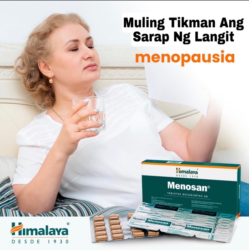 Himalaya Menosan Preventing Menopause Symptoms 60Tabs | Shopee Philippines