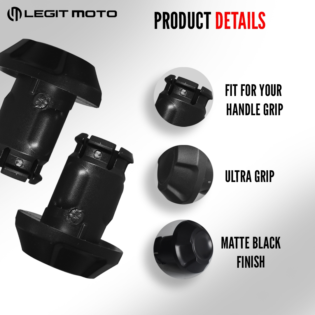 LEGITMOTO YAMAHA BAR END PLUG FOR HANDLE GRIP HANDLE PLUGS FOR YAMAHA ...