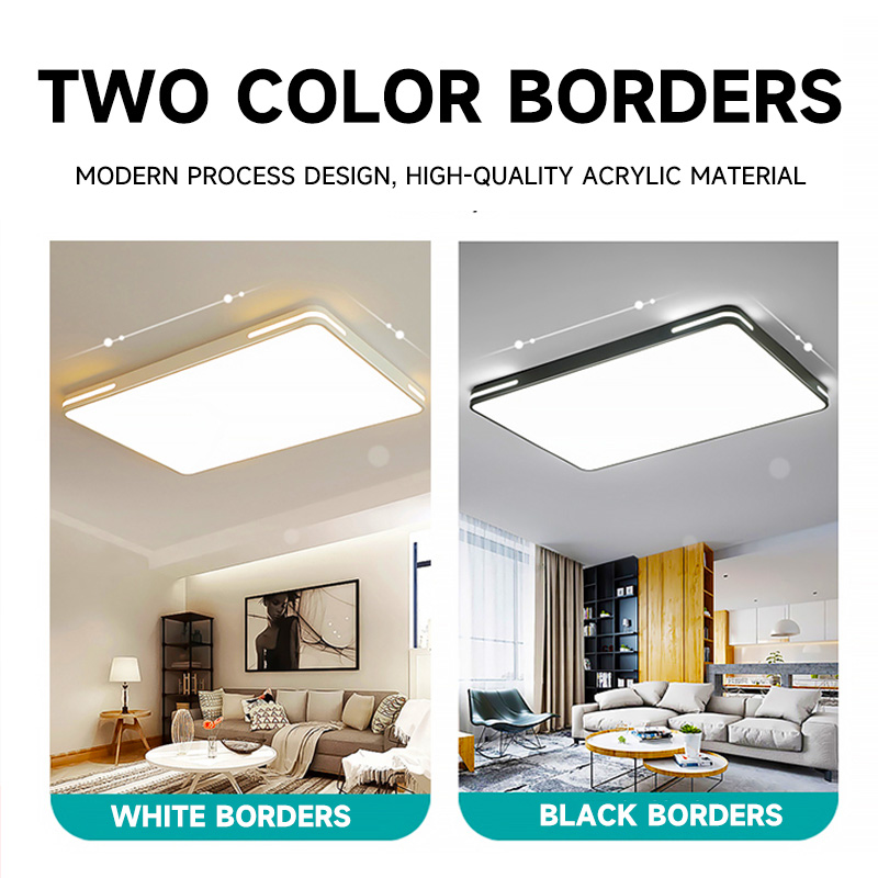 Yowxii Modern Tri Color Ceiling Lights LED Room Light For Bedroom ...