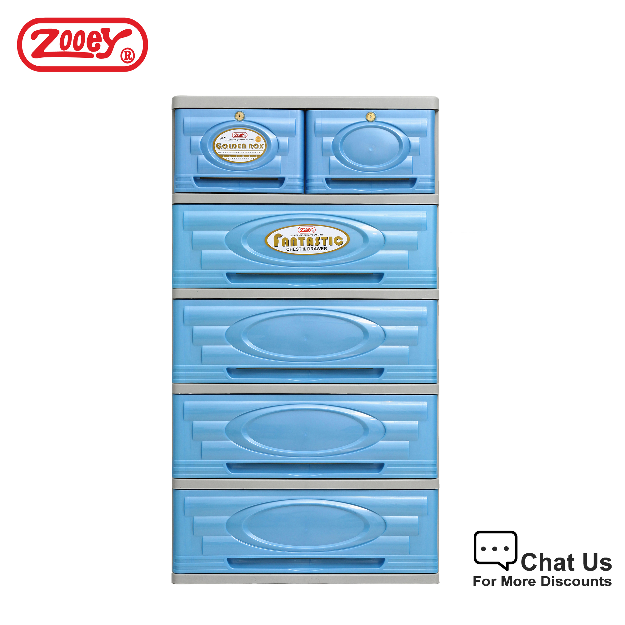 Zooey Fantastic Drawer Stock No. 2007 (5L & 6L) | Shopee Philippines