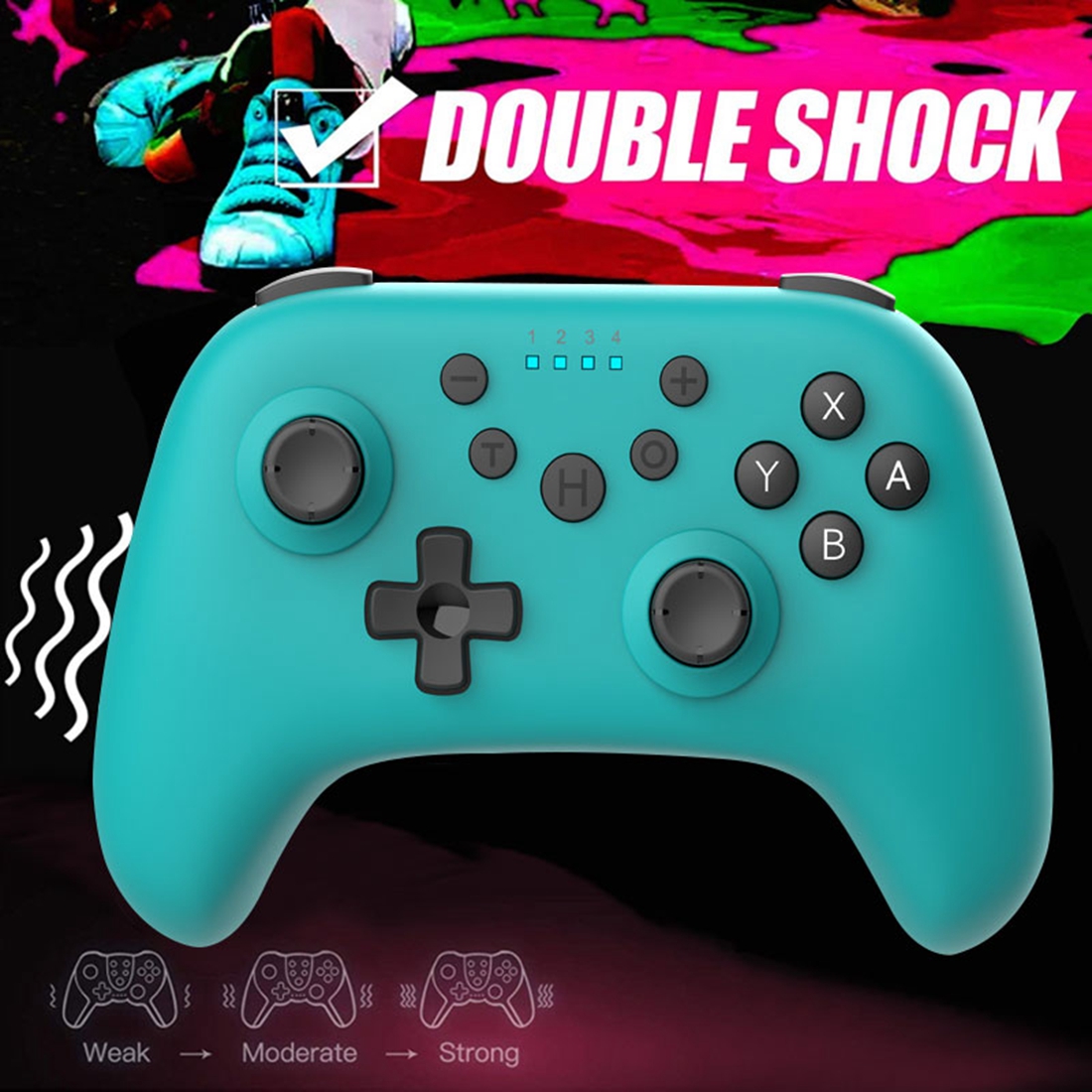ipega T30 Mini Wireless Gamedpad Bluetooth Game Controller 6 Axis ...