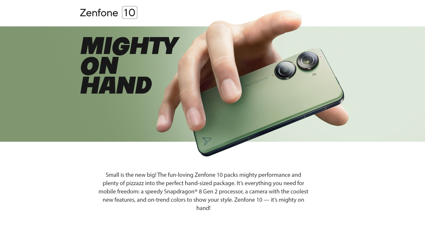 ASUS Zenfone 10 5G | 8GB+128GB/256GB | 16GB+256GB/512GB | 5.9" Compact ...