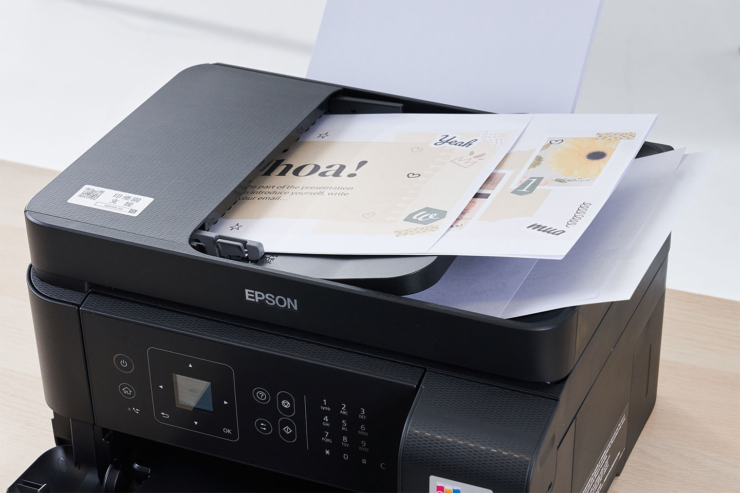 Epson EcoTank L5590 A4 All-in-1 Ink Tank Borderless Colored Printer w ...