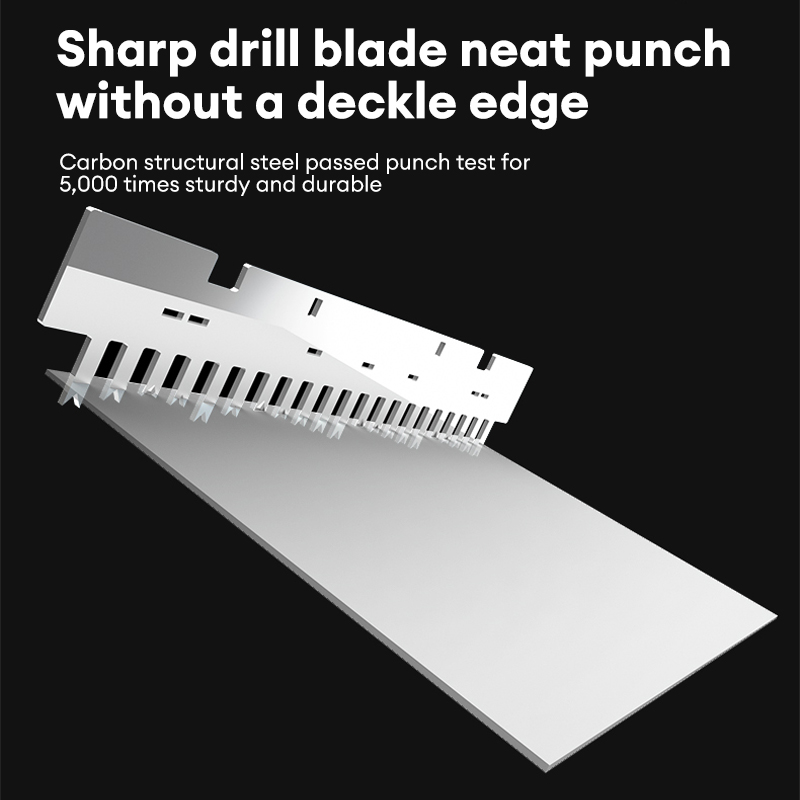 Deli Binding Machine Paper Punch Puncher A4 Comb 21 Hole | Shopee ...