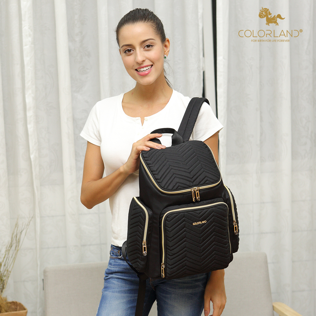 Colorland Georgia Baby Changing Backpack (BP146) | Shopee Philippines