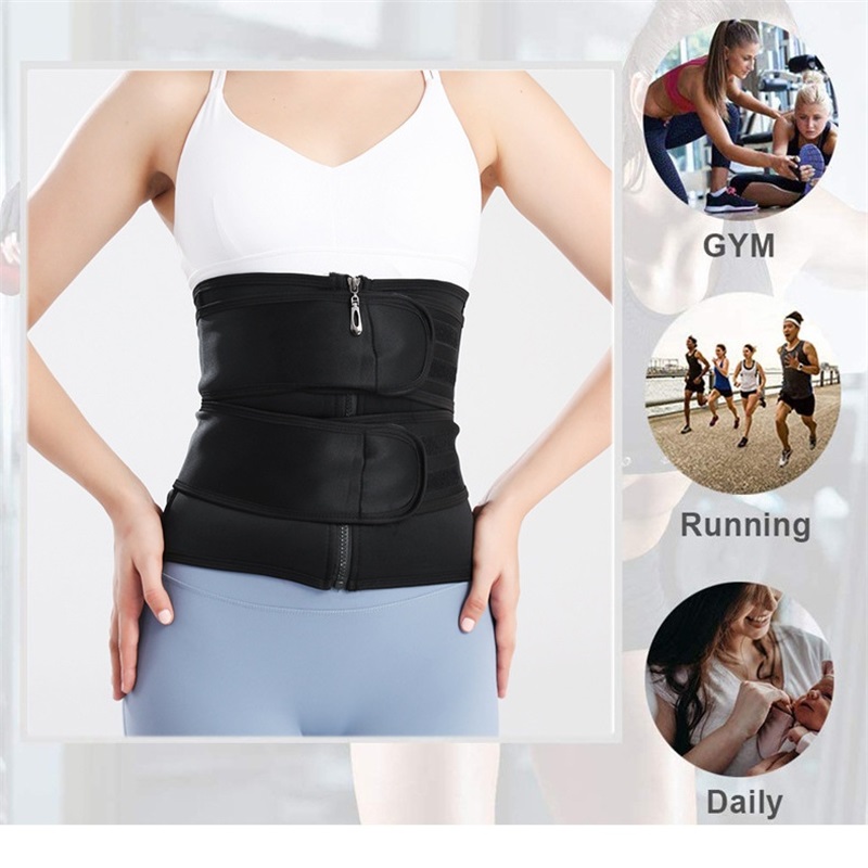 Waist Trainer Body Shaper Weight Loss Corset Trimmer Belt Waist Cincher ...