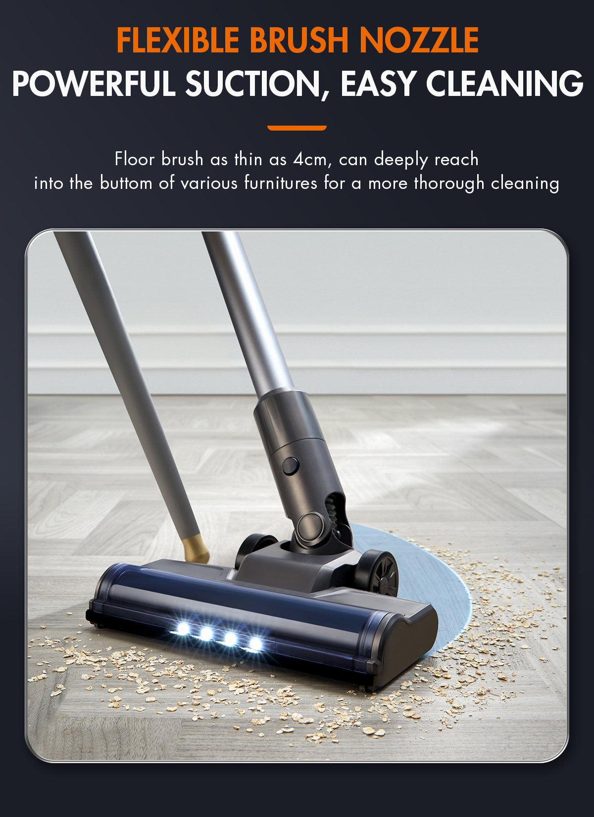 Gaabor Vacuum Cleaner 3-In-1 Multi-Use Power Suction Lightweight ...