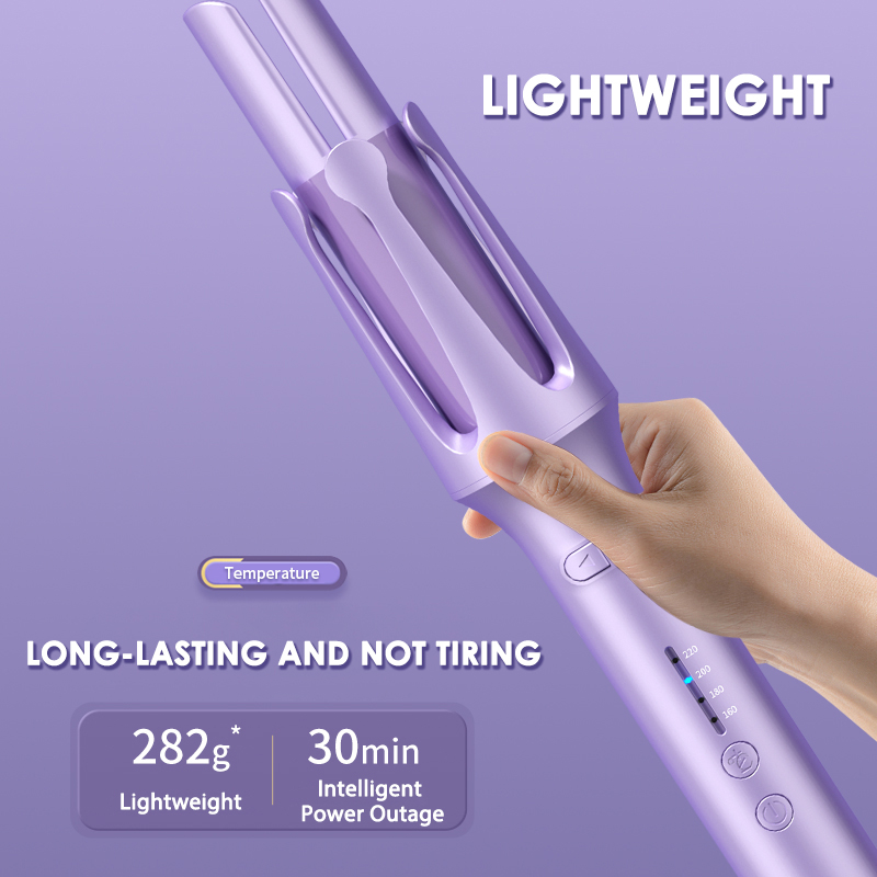 HODEKT Automatic Curler Iron Ceramic Curling Curler Stick Fast Heating ...