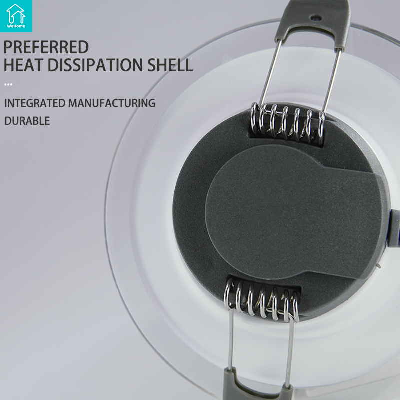 WeHome LED Pin light for Ceiling Tri color 7 Watts Downlight Ultra-Thin ...