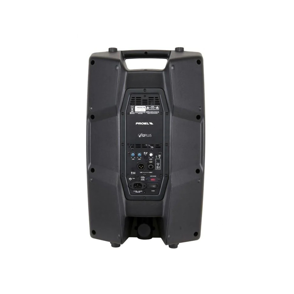 PROEL V12 PLUS 600W 2-Way Bi-Amped Active Loudspeaker with SMPS Switch ...