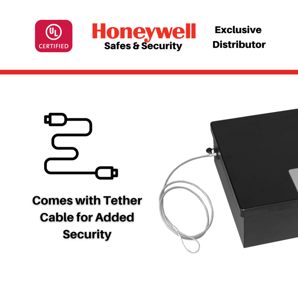 Honeywell Safe 6110 Digital Steel Security Cash Box | Shopee Philippines