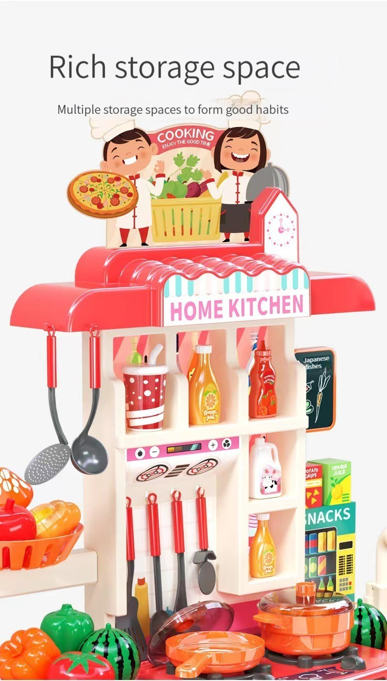 Real Steam Working Mini Kitchen Toy Set - Safe, Fun, and Educational ...