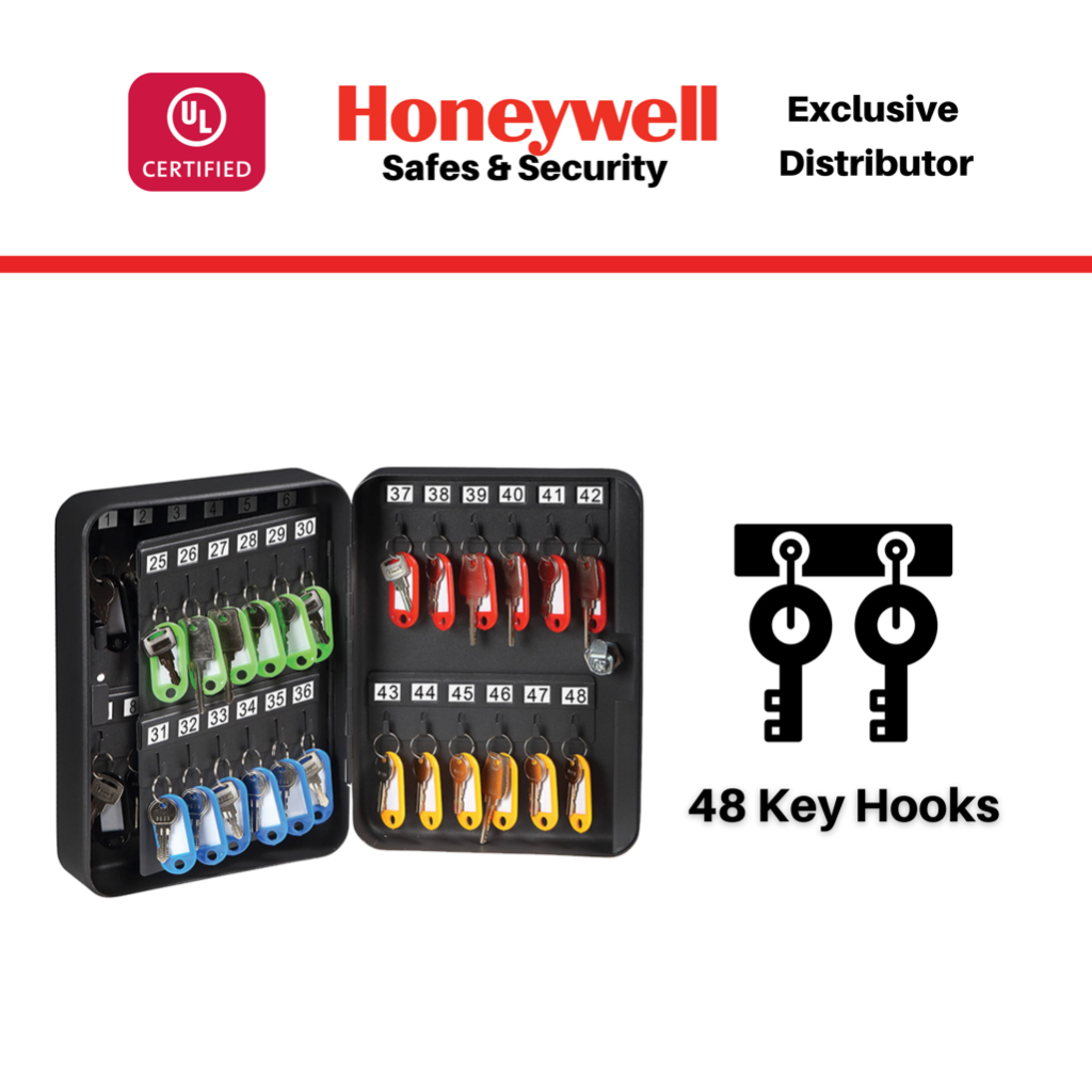 Honeywell 6106 48 Key Steel Security Box Safe | Shopee Philippines