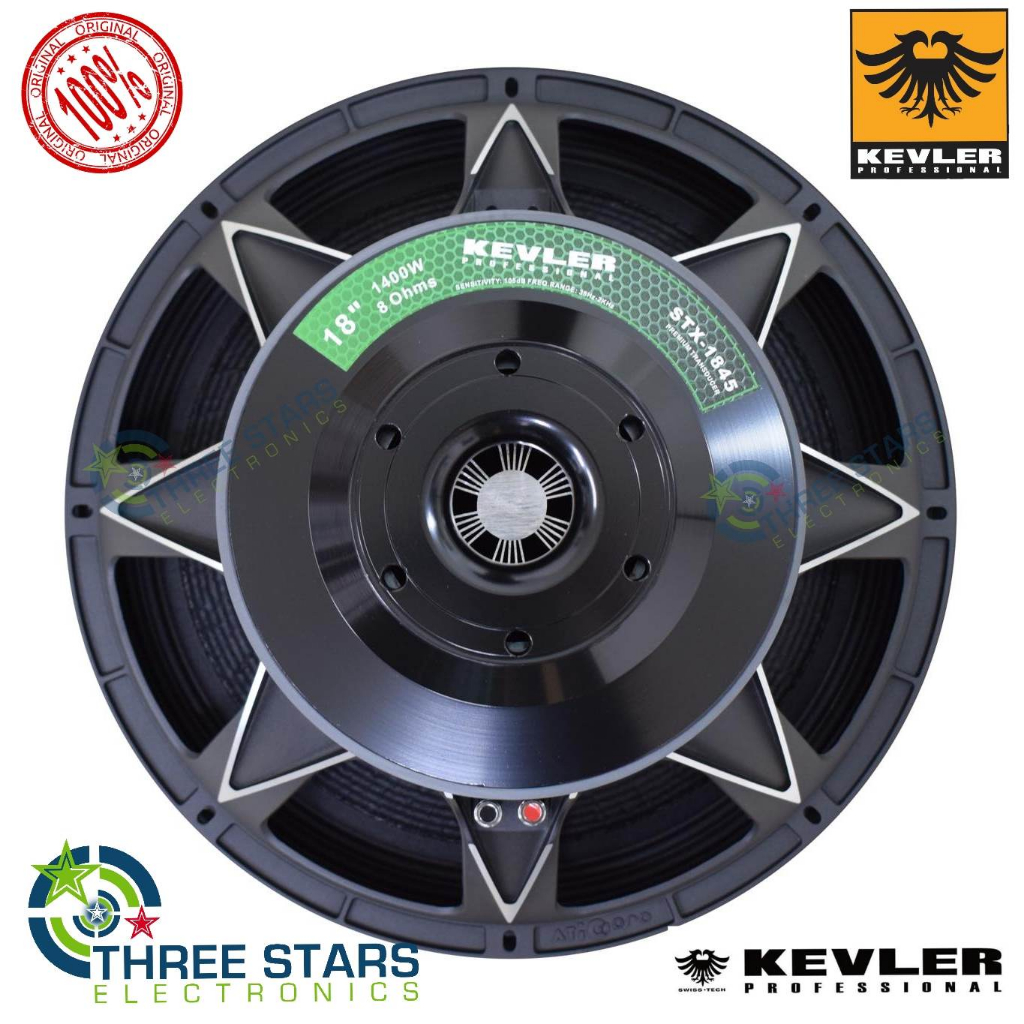 Original 1pc Kevler Professional STX - 1845 18 inch 1400 Watts 8 ohms ...