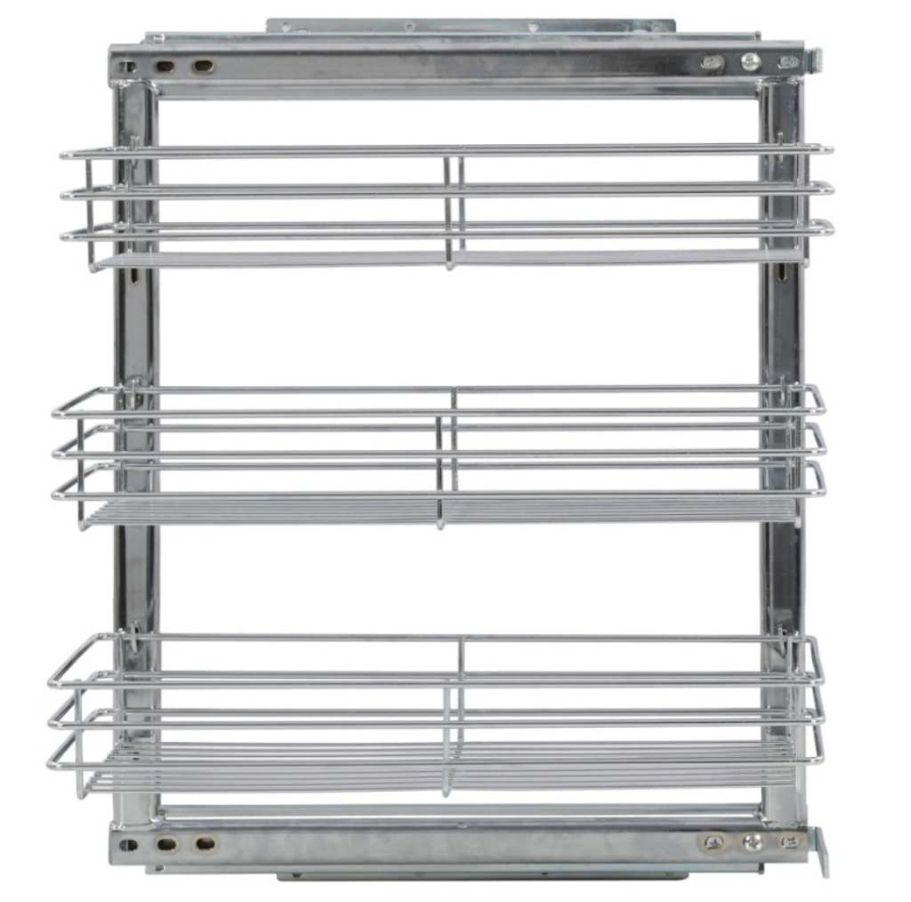 3 Layer Pull out condiments organizer spice rack Organizer 304 ...