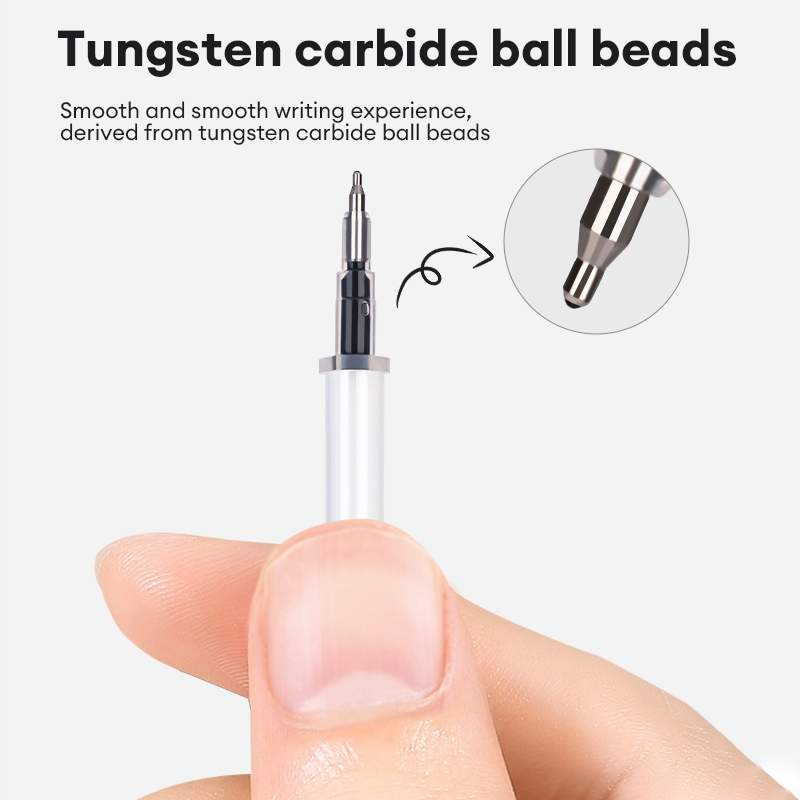 Nusign by Deli Gel Pen Refills 0.5mm Black 1 Pcs NS780 NS760 | Shopee Philippines