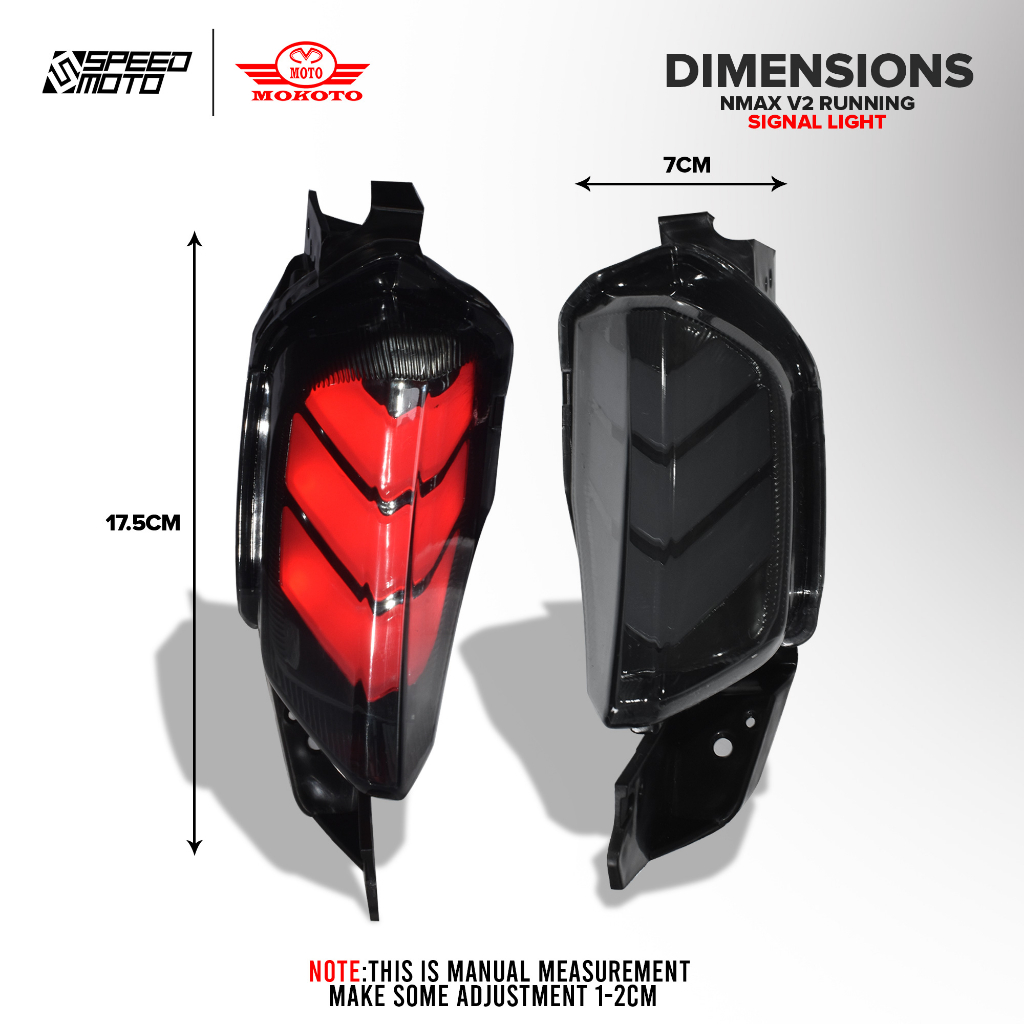 MOKOTO YAMAHA NMAX V2 RUNNING SIGNAL LIGHT LED INDICATOR TURN FLASHER ...