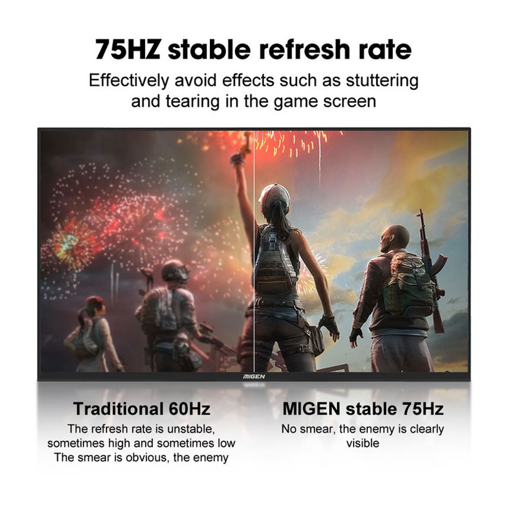EasyPC| Migen N2469 24 inch IPS Monitor| 75Hz| 5ms | Shopee Philippines