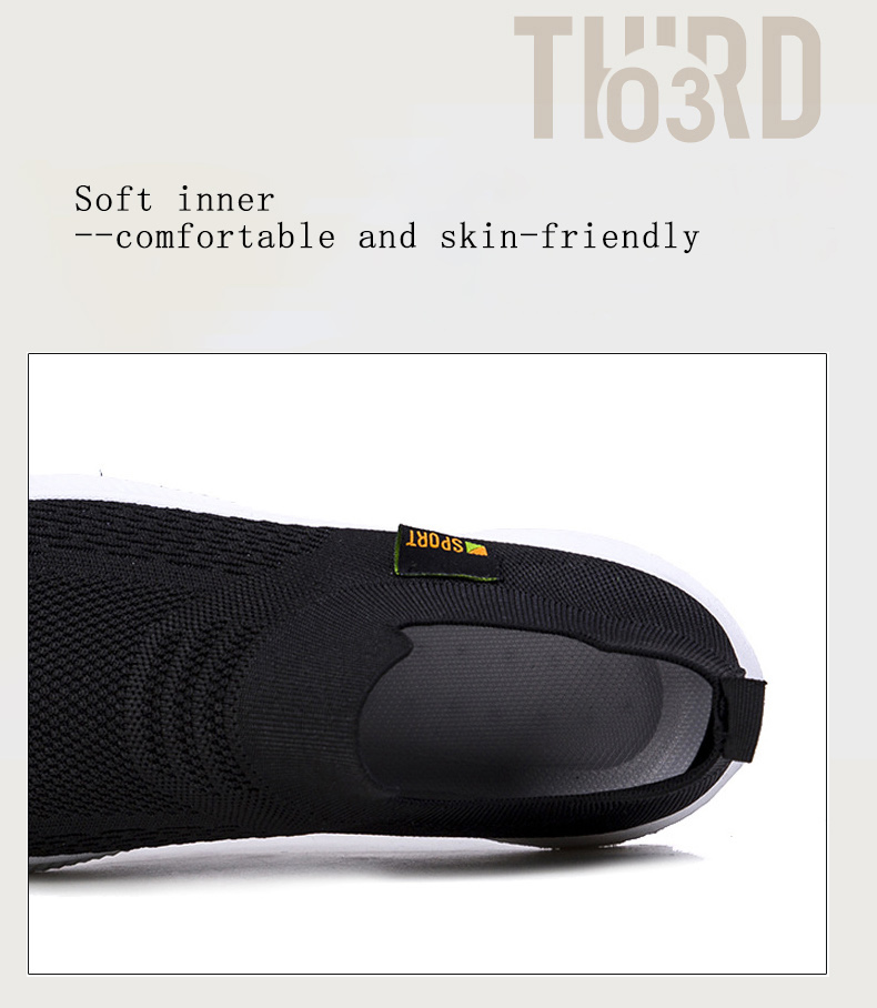 HANKINS Men's Running Shoes Fashion Rubber Soft Sole Sports Shoes ...