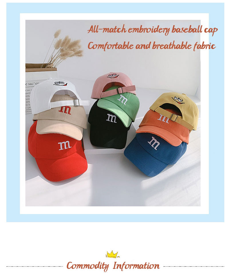 Baseball Cap for Boys Girls Adjustable Sunscreen Baby Hat Letter ...