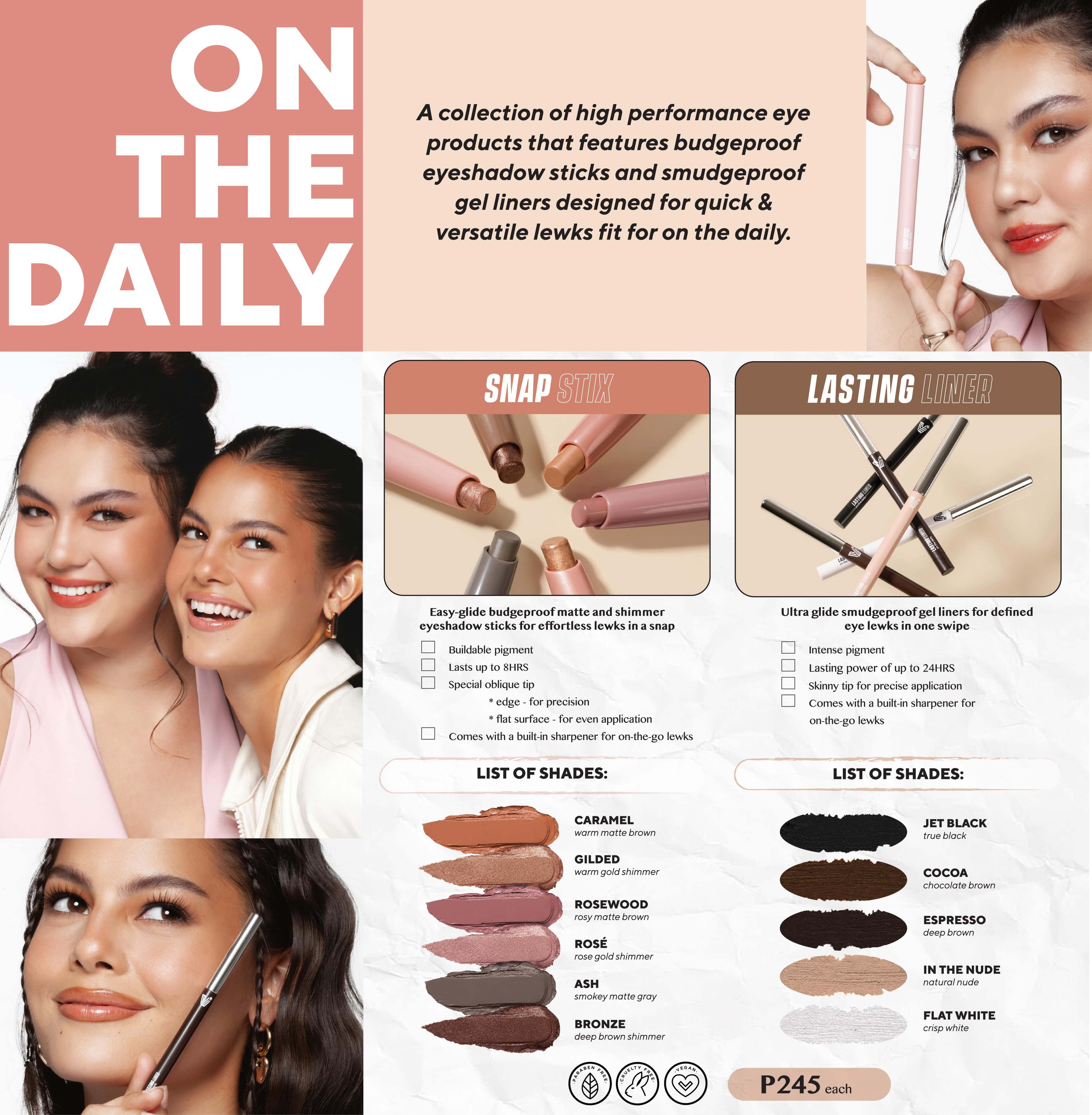 VICE CO. On The Daily Lasting Liner - Long-wearing Gel Eyeliner ...