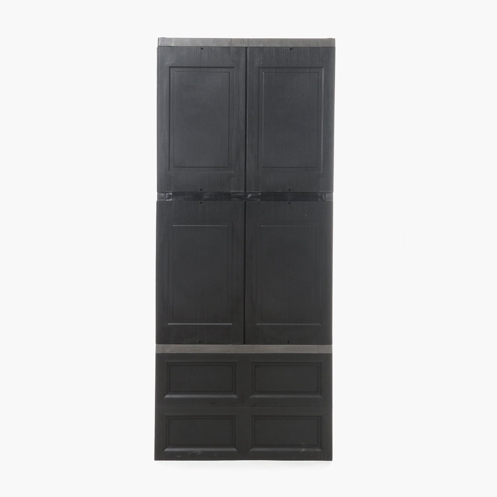 Megabox Wardrobe with 2 Drawer MG-186 (Grey and Beige) | Shopee Philippines