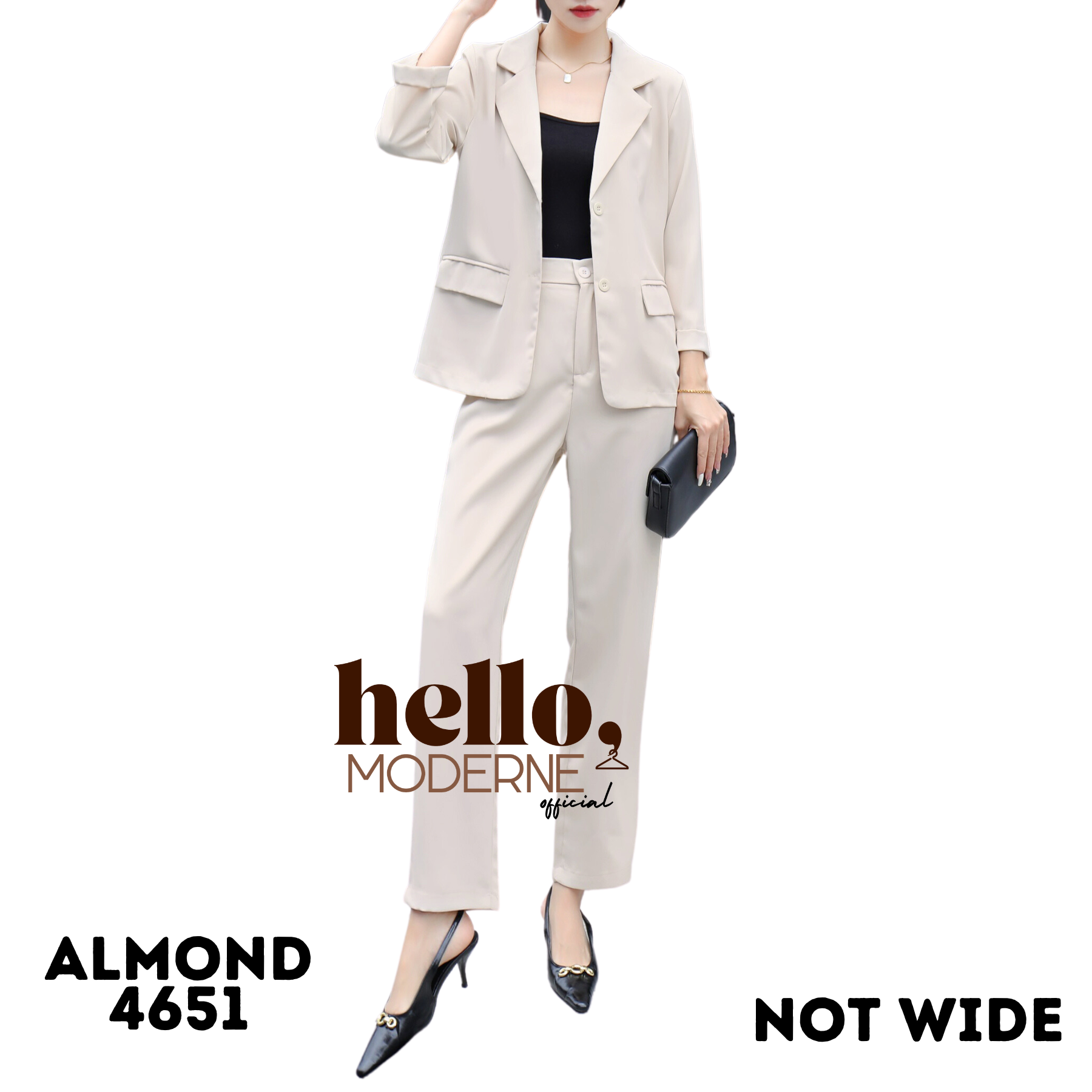 Hello Moderne Set Terno Blazer Trouser For Women Formal Wear Terno for ...