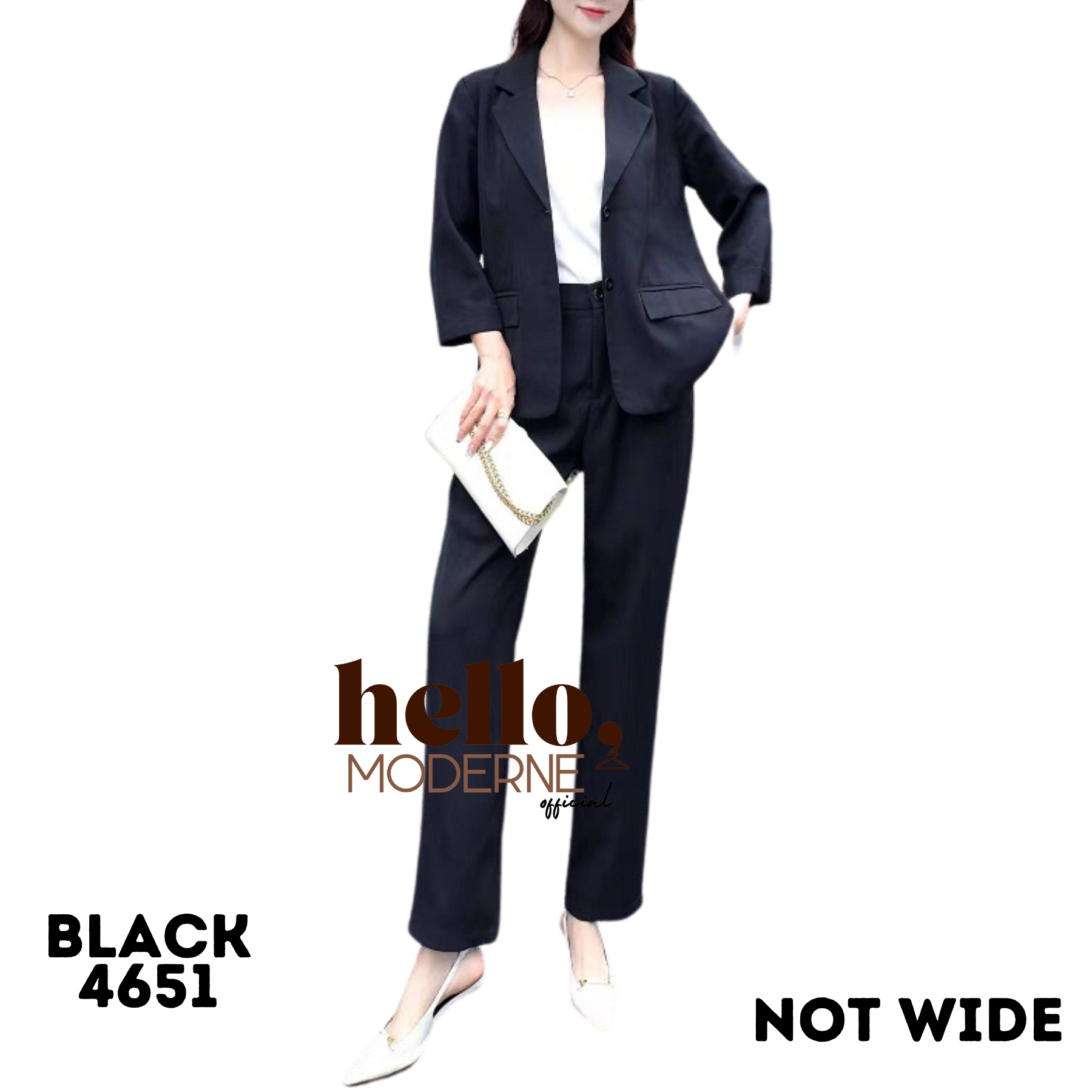 Hello Moderne Set Terno Blazer Trouser For Women Formal Wear Terno for ...