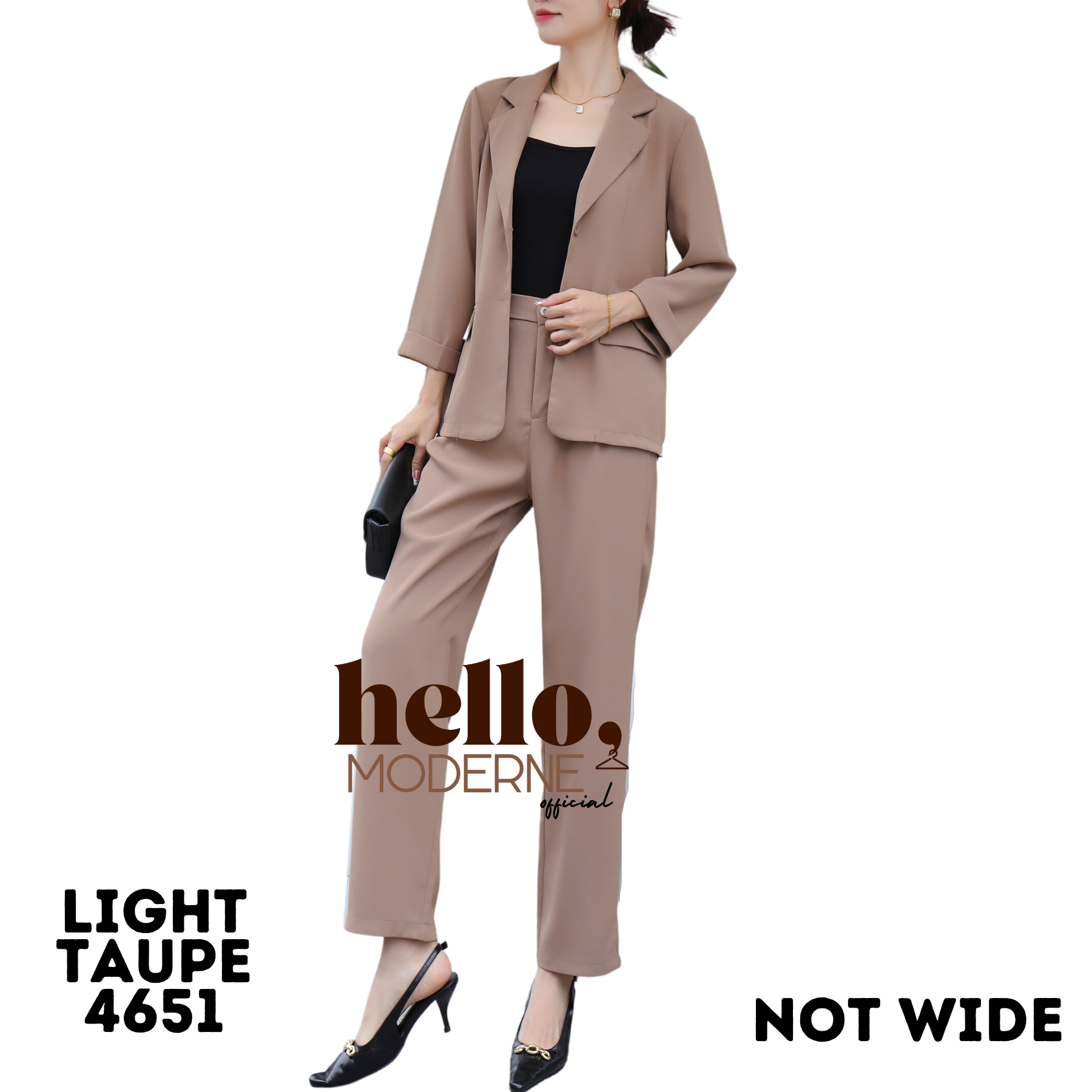 Hello Moderne Set Terno Blazer Trouser For Women Formal Wear Terno for ...