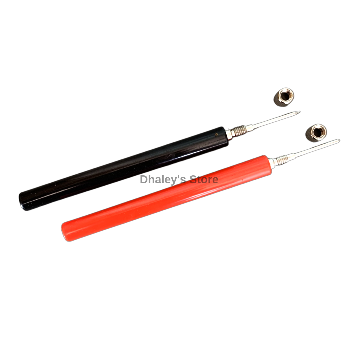 1pair Tester Test Probe Test Led Black and Red Pin Type Probe Heavy ...