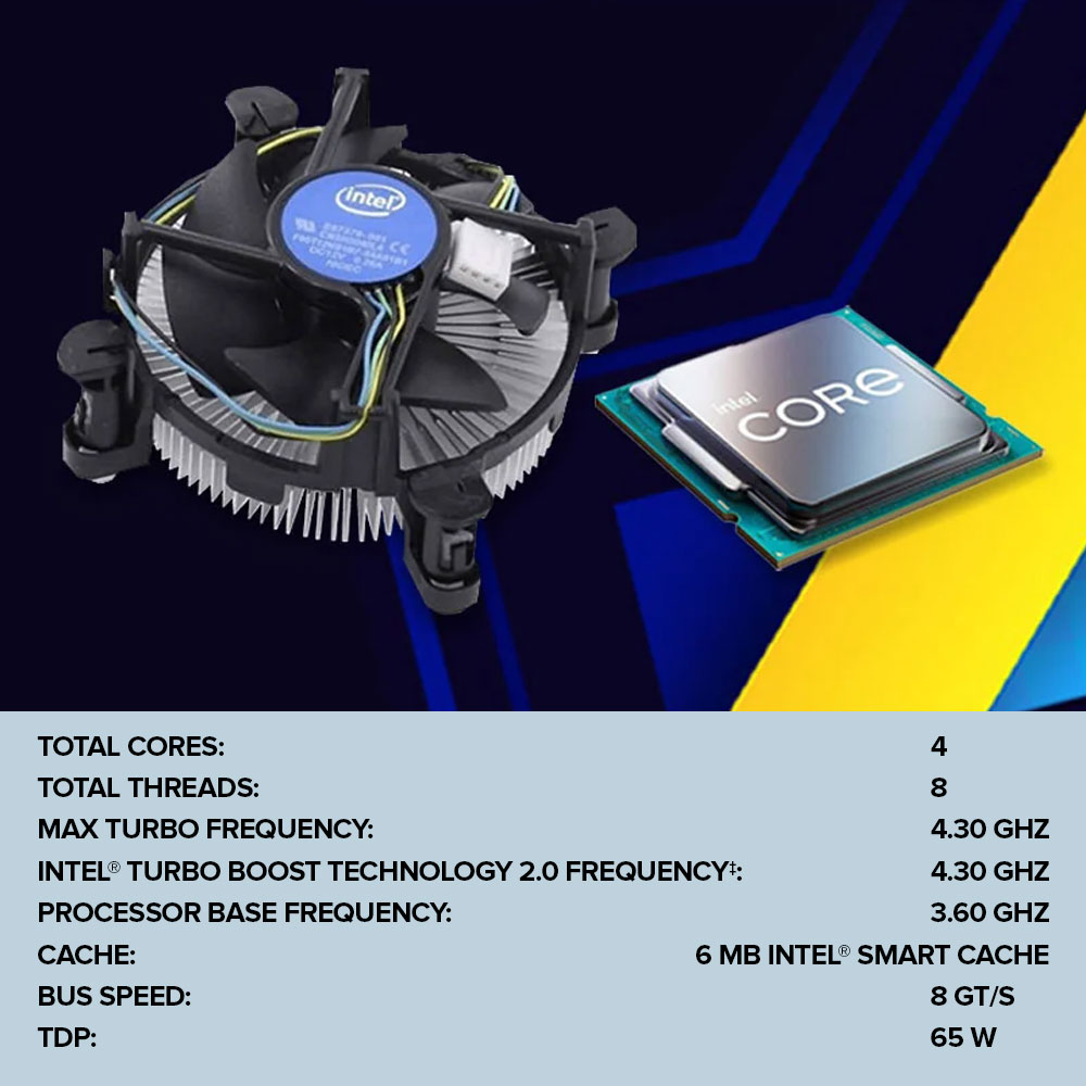 EasyPC| Intel Core I3-10100 Box Type and MPK Tray Type Comet Lake 3.6 ...