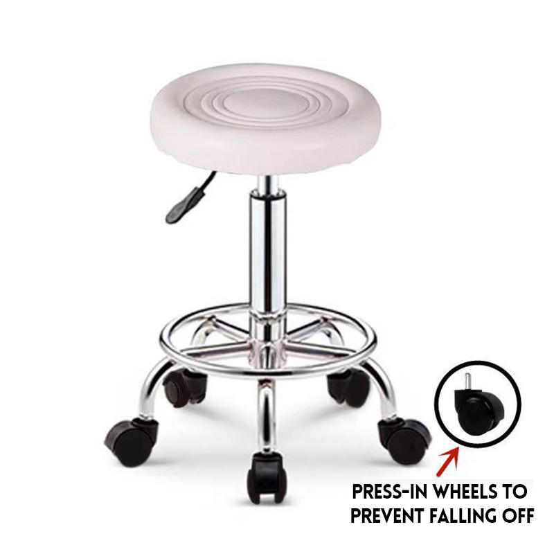 Salon Stool Chair Barber Adjustable Swivel Chair Bar Stool high Chair ...
