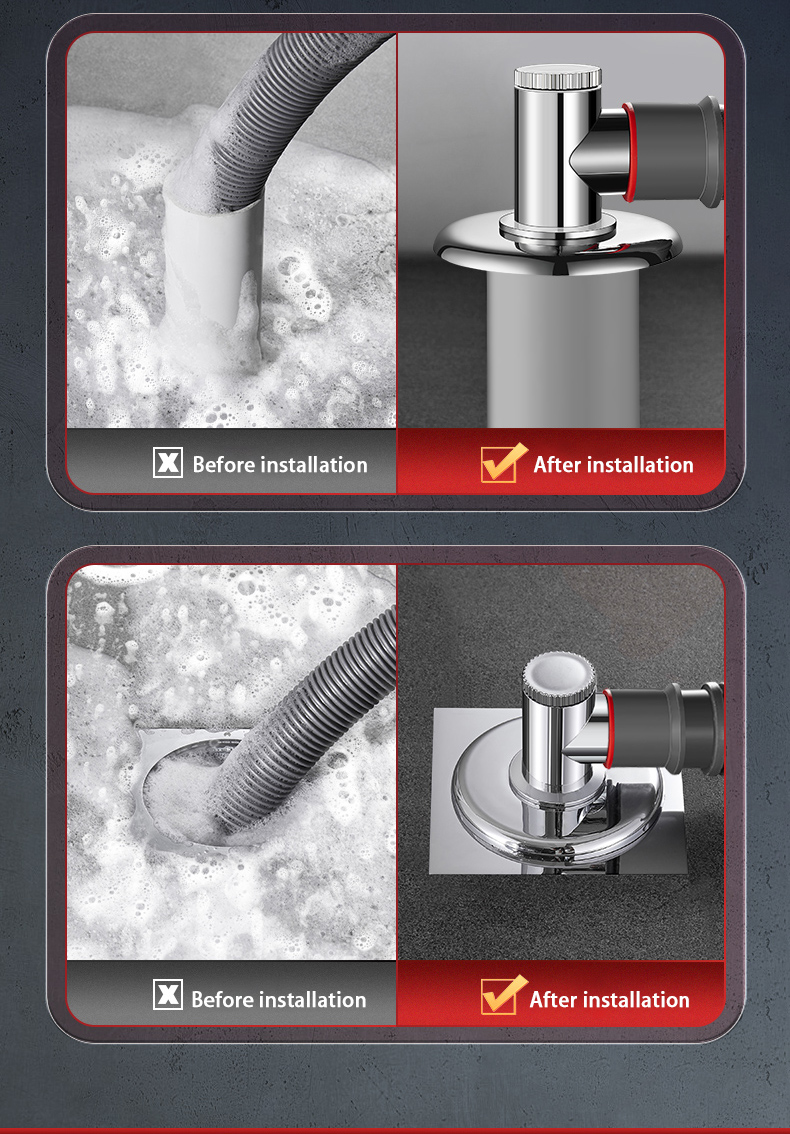H&W Abs Floor drain Drain washing machine hose joint Drain pipe for ...