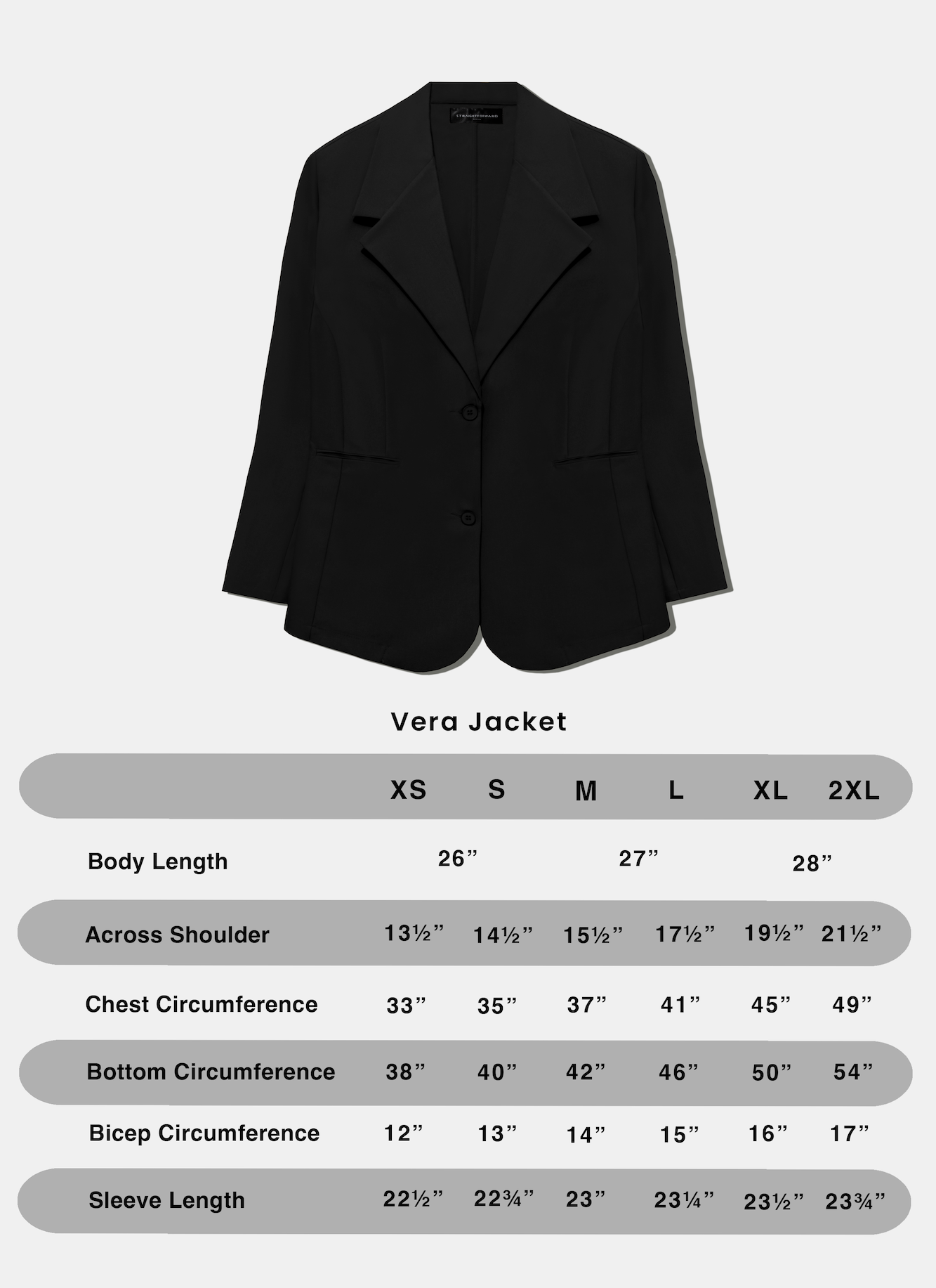 Straightforward Vera Suit Jacket | Shopee Philippines