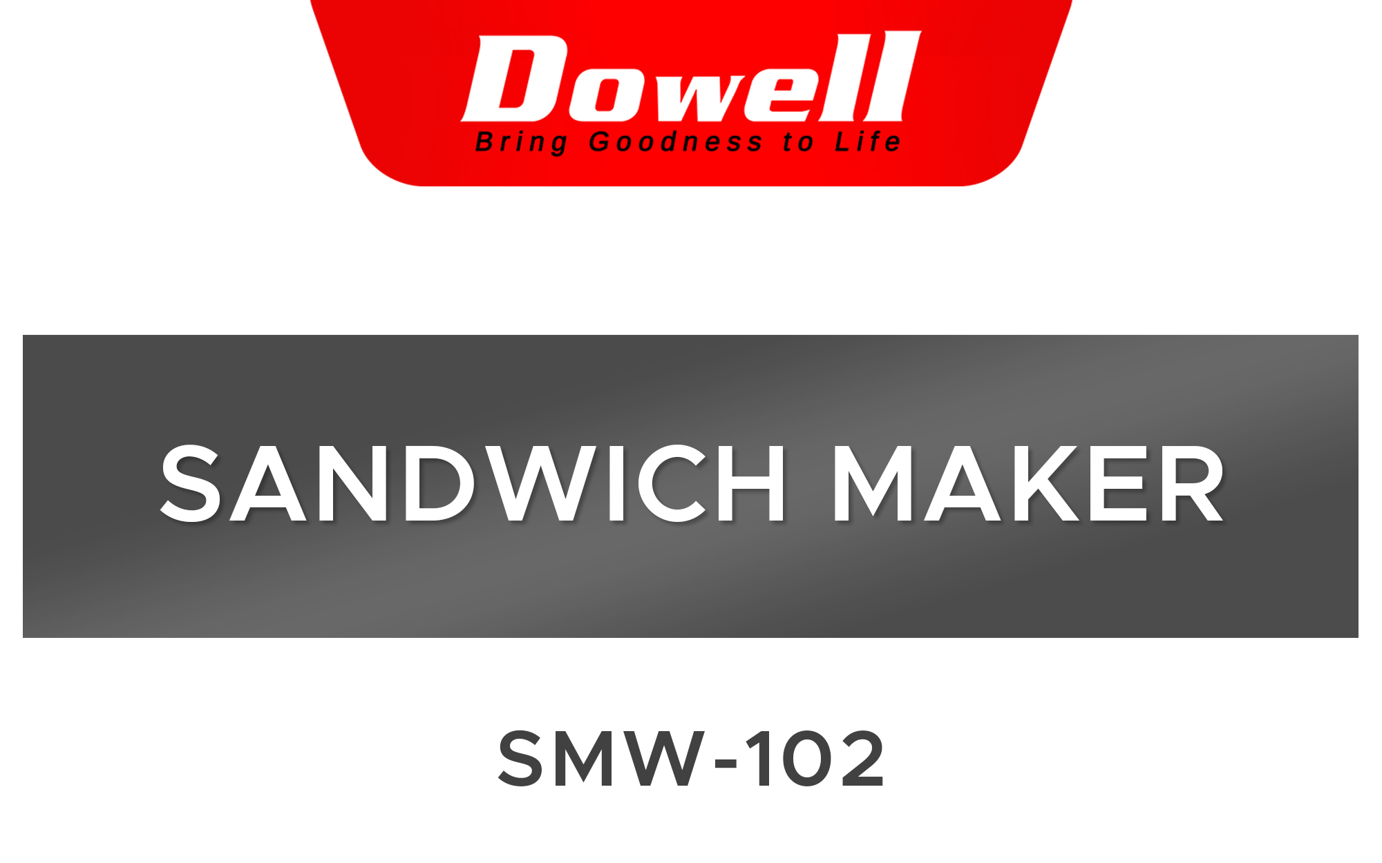 Dowell SMW-102 Sandwich Maker | Shopee Philippines