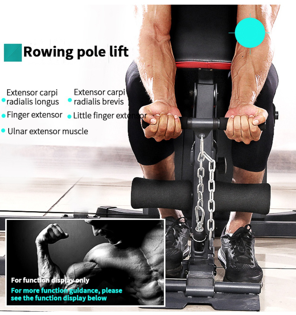 Large multi-functional comprehensive training device, home gym strength ...