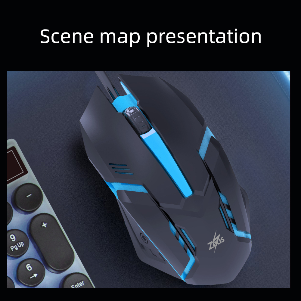 Zeus K-007 Punk Retro Backlit Gaming Keyboard USB Wired Suspended ...