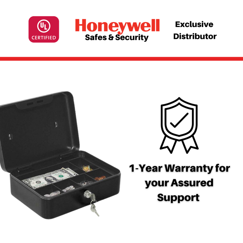 Honeywell Safe 6112 Steel Security Cash Box | Shopee Philippines