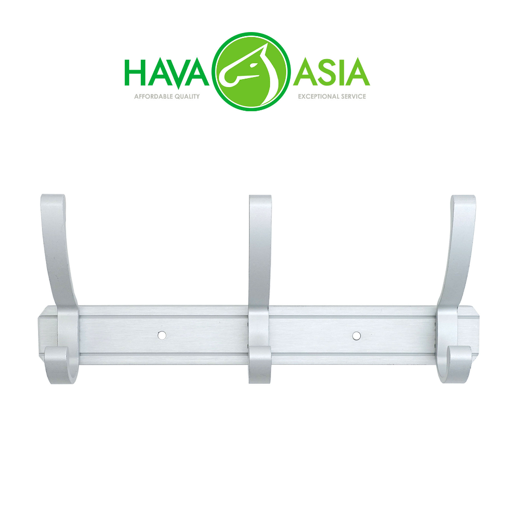 Havaasia Aluminum Clothes Hook Bar (Code: 1103-08 Hooks) | Shopee Philippines