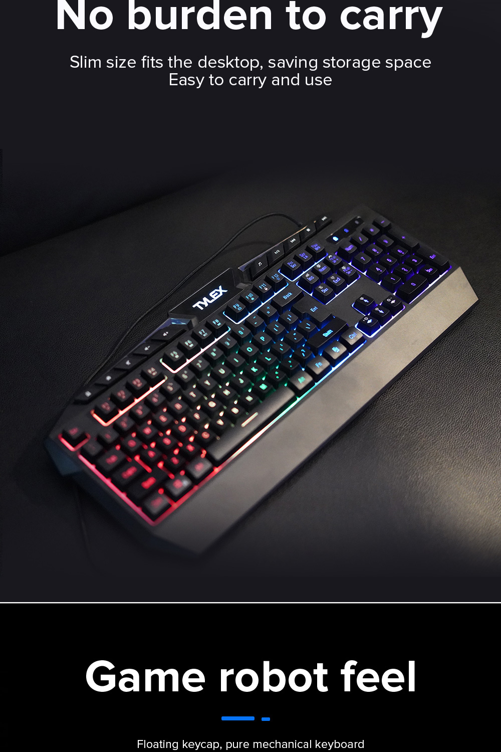 TYLEX X-Z55 Multimedia RGB Gaming Backlit Keyboard | Shopee Philippines