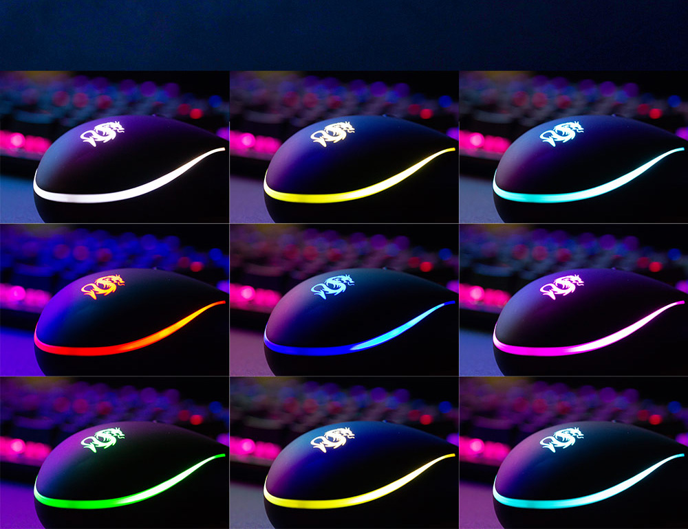 Tylex XW39 4800DPI RGB Light Wired Gaming Mouse | Shopee Philippines