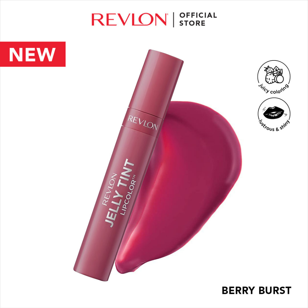 Revlon Jelly Tint Lipcolor™ Raspberry Rose | Berry Burst | Apricot ...