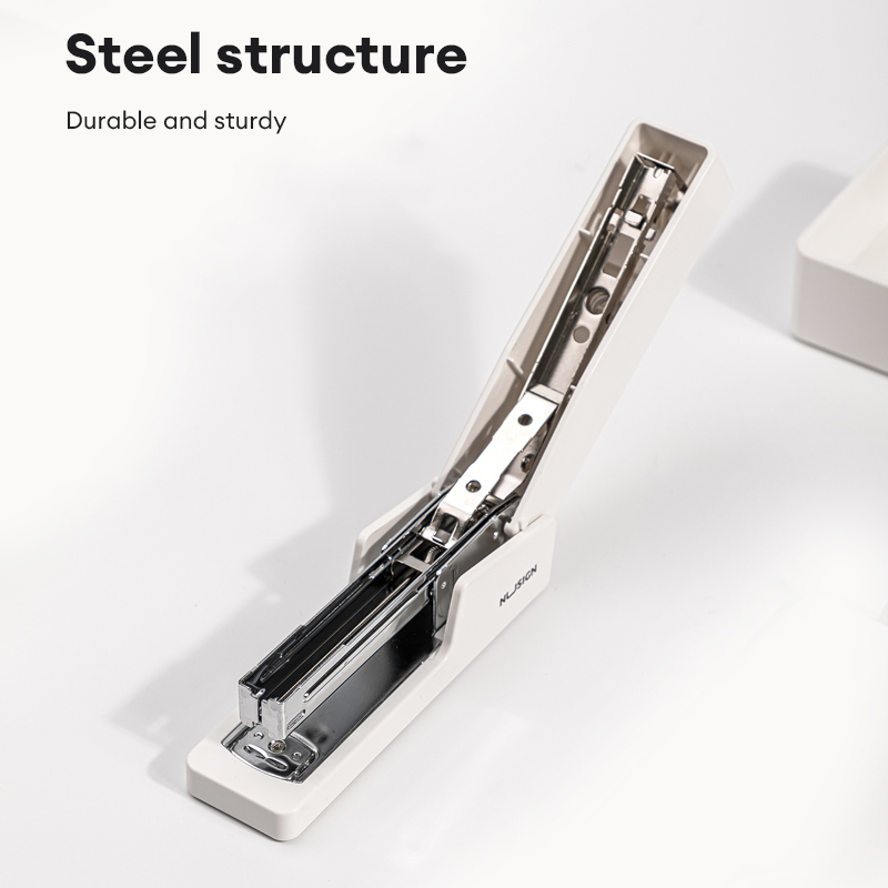 Deli Stapler Effortless Stapler Metal Pull Bar Office School Supplies ...