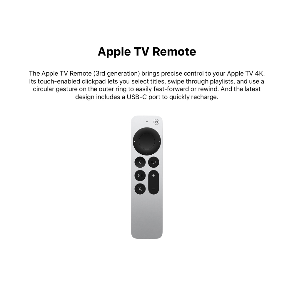 Apple TV Remote (3rd Gen, Late 2022) | Shopee Philippines