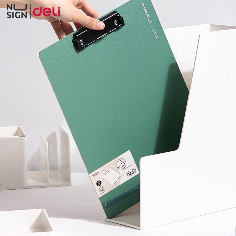 Nusign by Deli A4 Clipboard Student Writing Pad Office School Supplies NS179 | Shopee Philippines