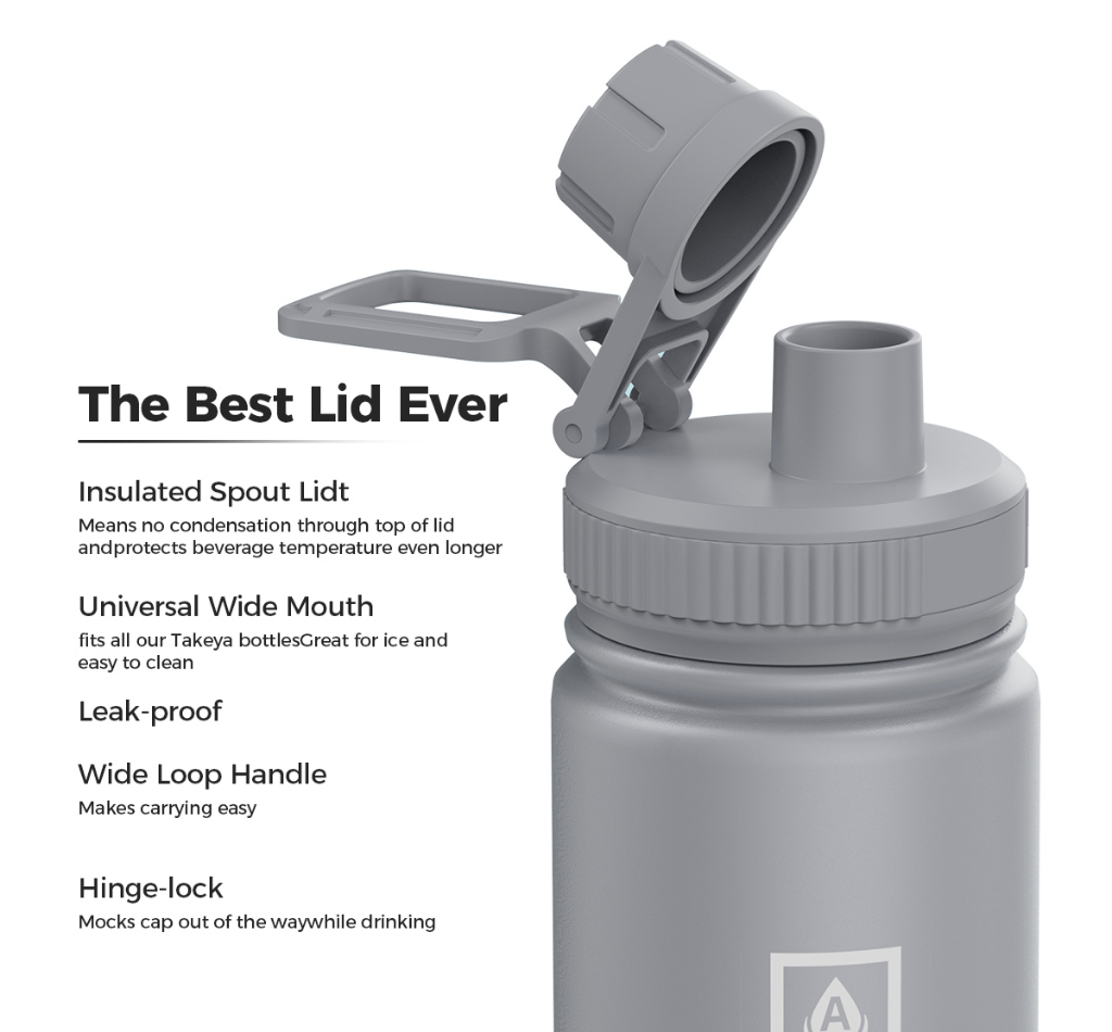 Apro°Flask 22oz/32oz Tumbler Hot and Cold Wide Mouth with Spout Lid Vacuum Insulated Drinking ...