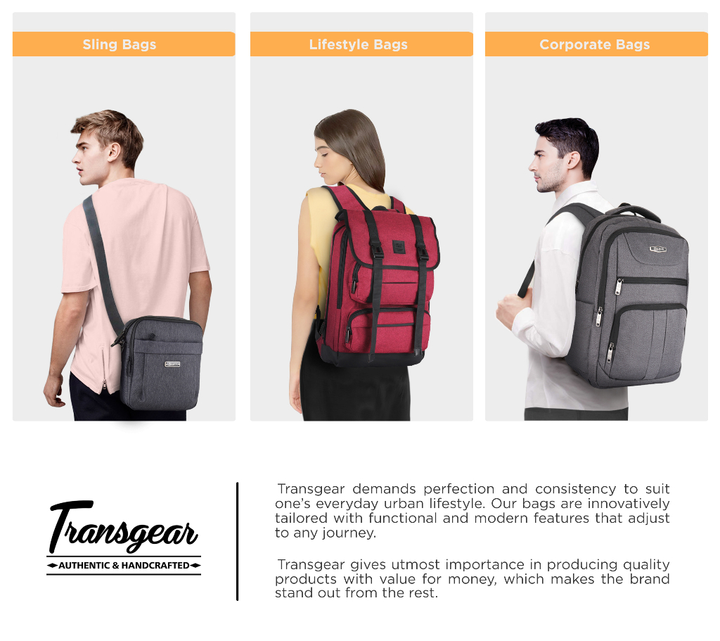 Transgear 523 Lifestyle Backpack With Laptop Lining Sleeve That Fits ...