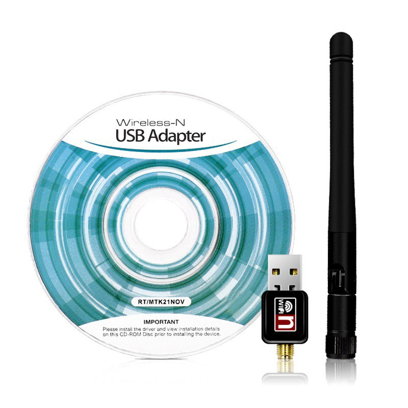 Popcorn USB 2.0 Wireless WiFi Adapter 802.11n 150mbps Mini Dongle ...