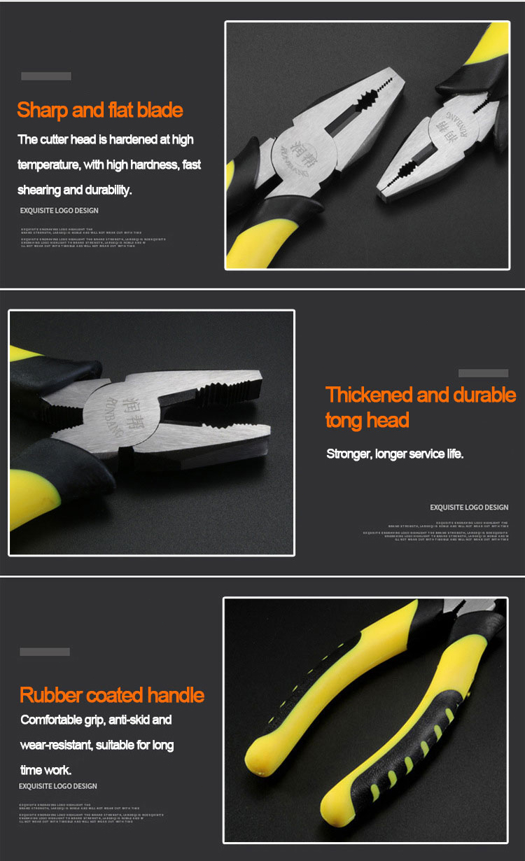 6 Inches Heavy Duty Pliers Tool set Long Nose Pliers Set Heavy Duty ...
