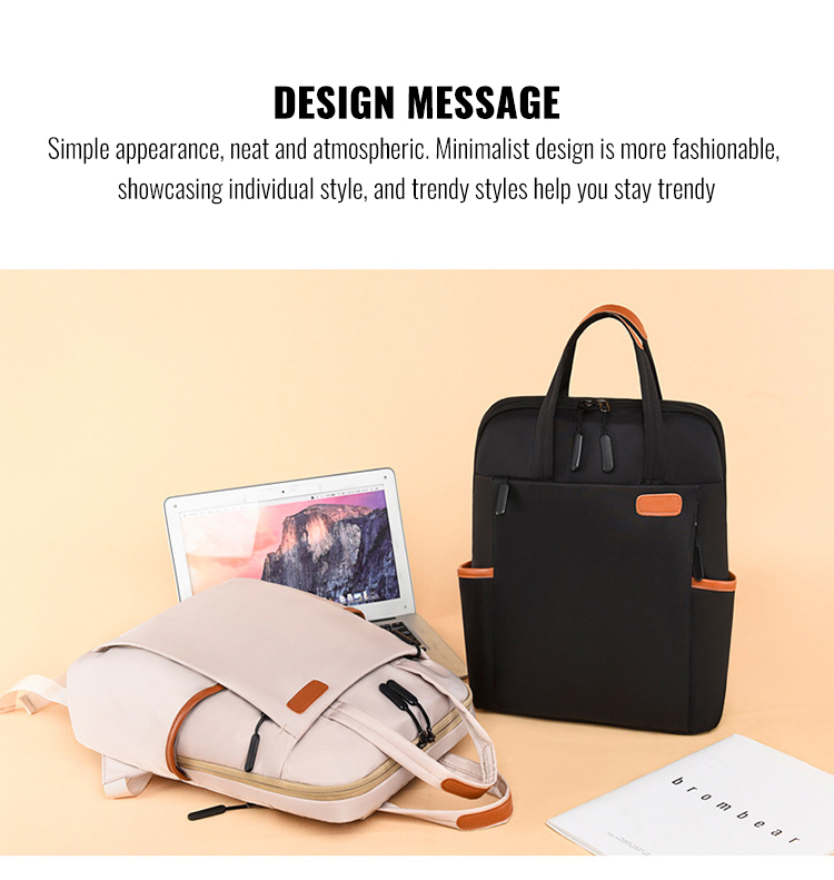 Computer Bag Backpack for Women Men Waterproof Bagpack with Laptop ...